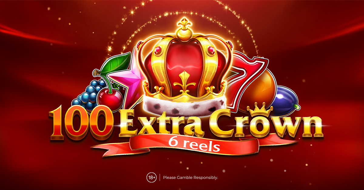 Amusnet Releases Its Newest Slot, 100 Extra Crown 6 reels