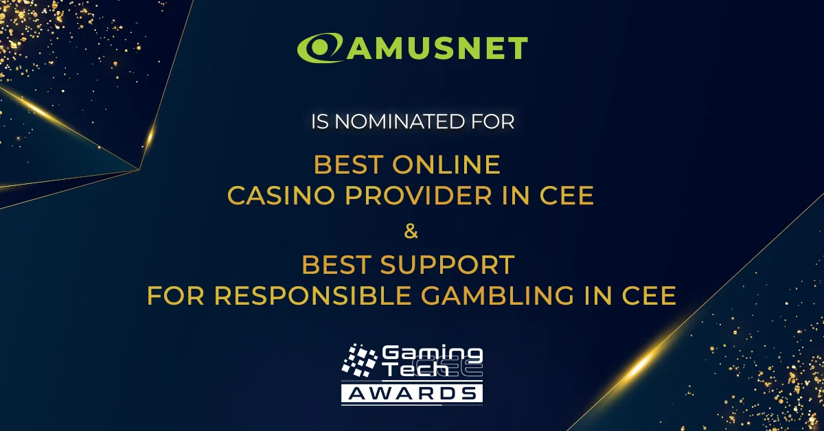 Amusnet achievements lead to nominations in two categories at ...