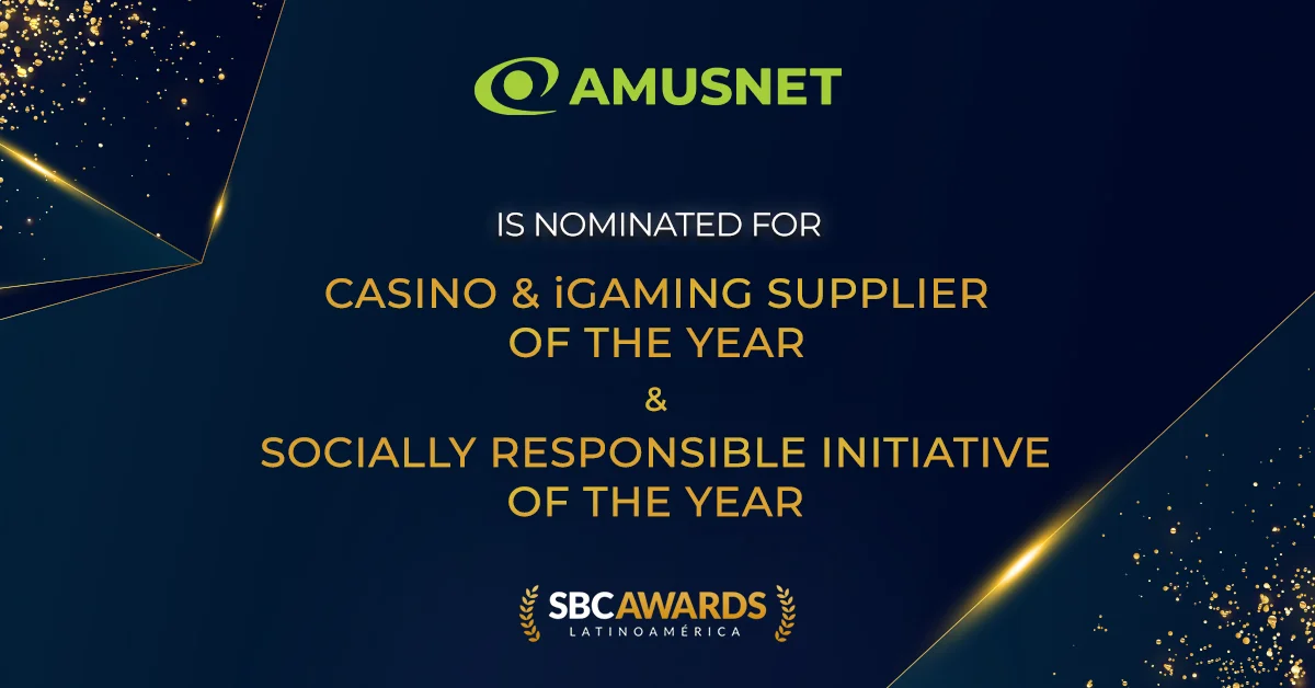 Amusnet with a Double Recognition at SBC LatinoAmérica Awards 2023