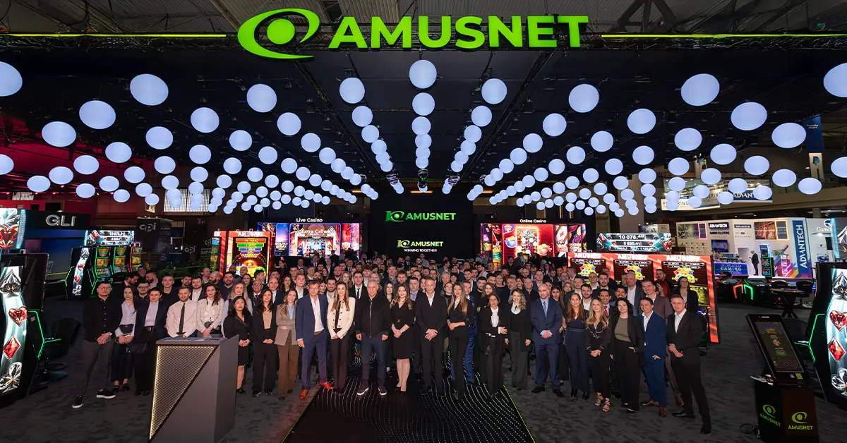 Amusnet Celebrates 10 Years with a Standout Presence at ICE Barcelona 2026