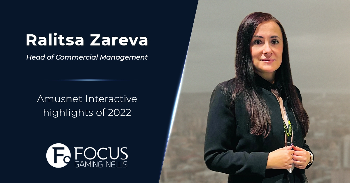 Amusnet Interactive successful 2022, Ralitsa Zareva interview