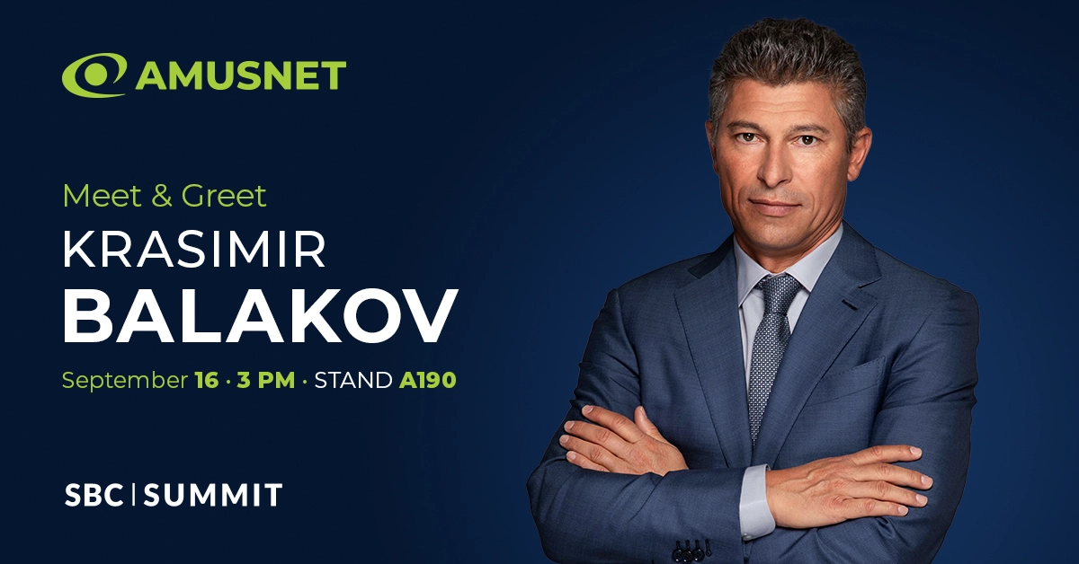 Amusnet Highlights SBC Summit Lisbon 2025 with Official Guest Krasimir ...