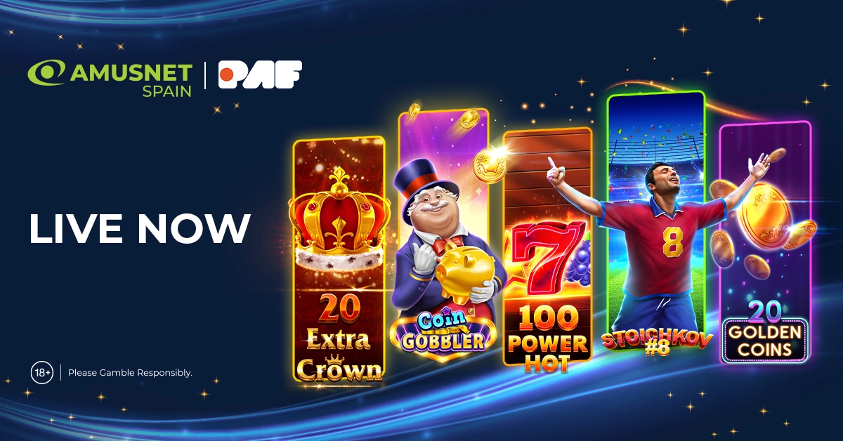 Amusnet Partners with Paf to Strengthen Presence in the Spanish Market