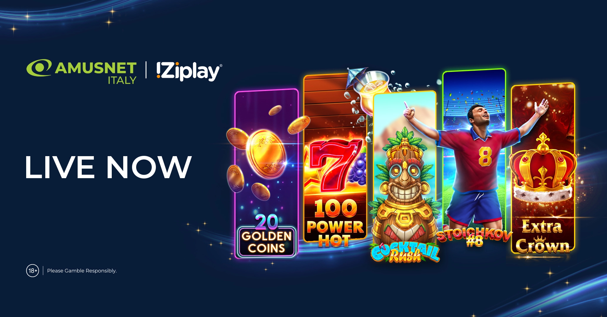 Amusnet Deepens Italian Market Presence with Iziplay Collaboration