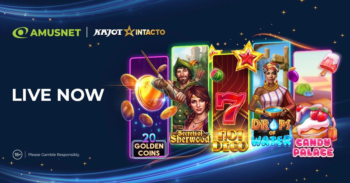 Elevating Slovak Player Experiences: Amusnet Partners with Kajot Intacto